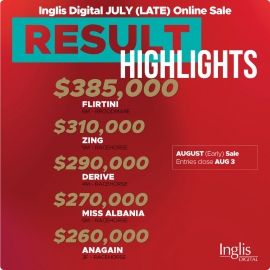 Inglis - Thoroughbred Horses for Sale and Auction. Australia's Leading ...